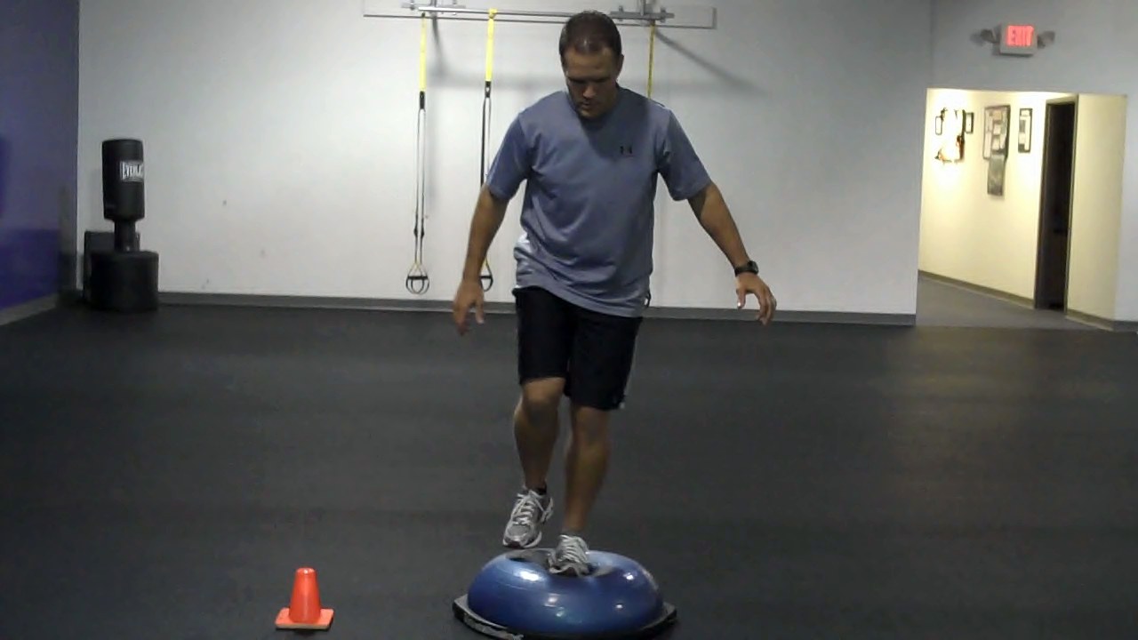 Functionally Fit: BOSU Ball Single-Leg Lateral Reach - PFP media