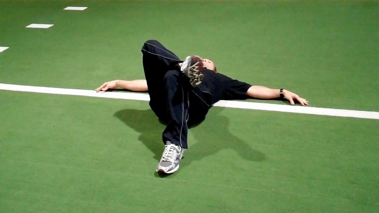 Functionally Fit: Lying Hip Internal Rotation Stretch - PFP media