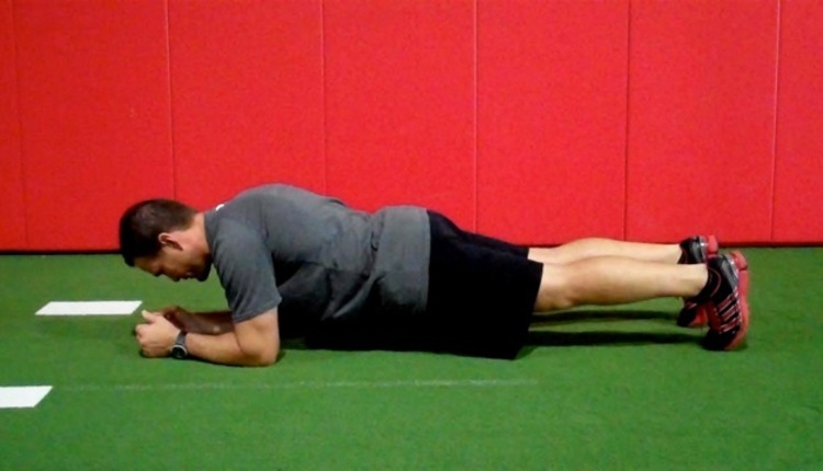 Serratus Push-ups (Floor start)
